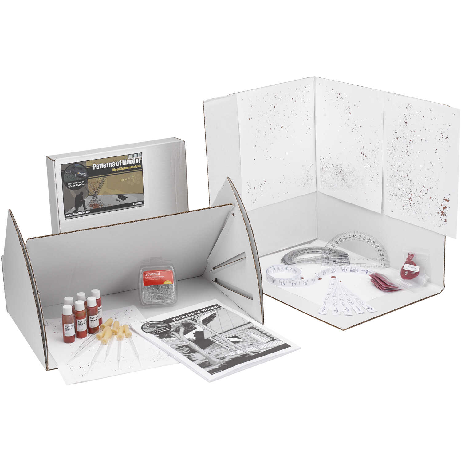 Blood Spatter Analysis Types Blood Spatter Analysis Kit | PECO Sales