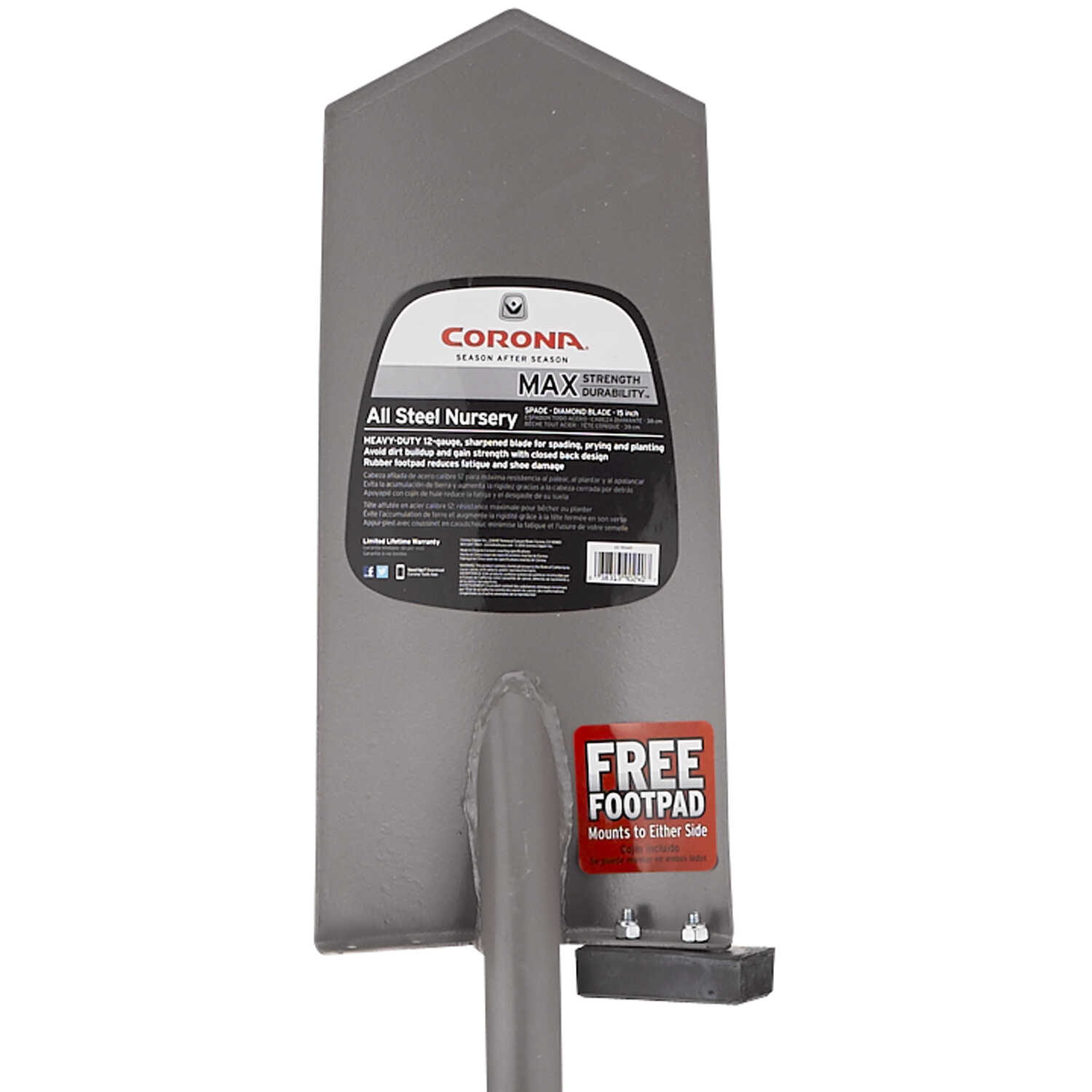 15 Corona MAX Steel Spad... | PECO Sales